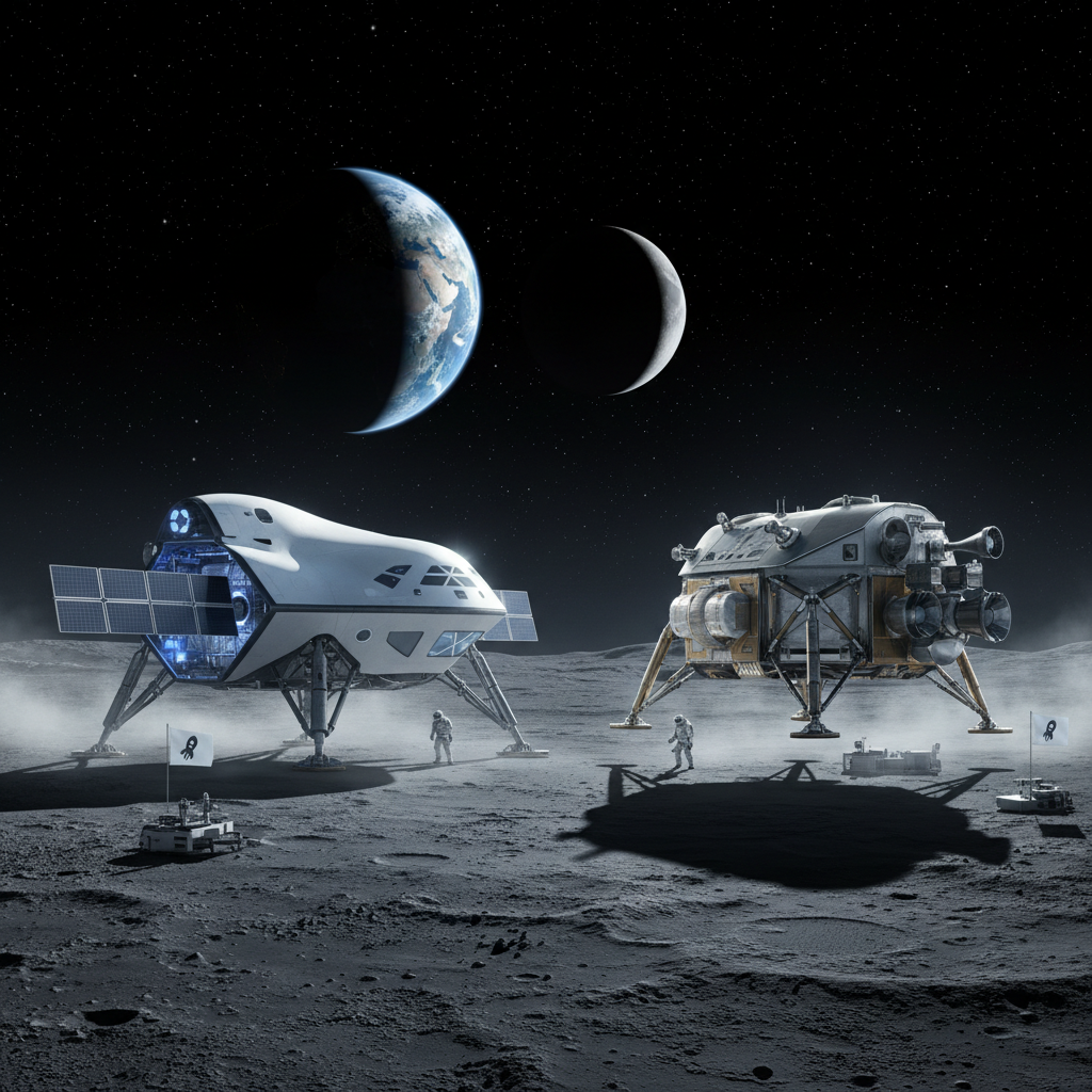 SpaceX vs Blue Origin: The New Race to Land Humans on the... | Roanetn